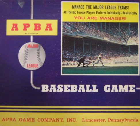 Cards and Dice – More than a Game – APBA Baseball – Connecting the Dots ...